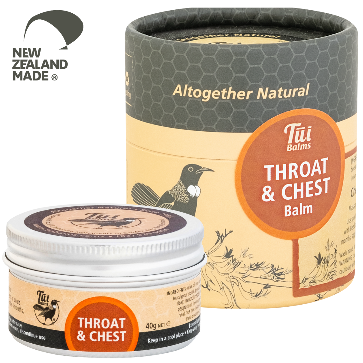 Throat & Chest Balm - Tui Balms
